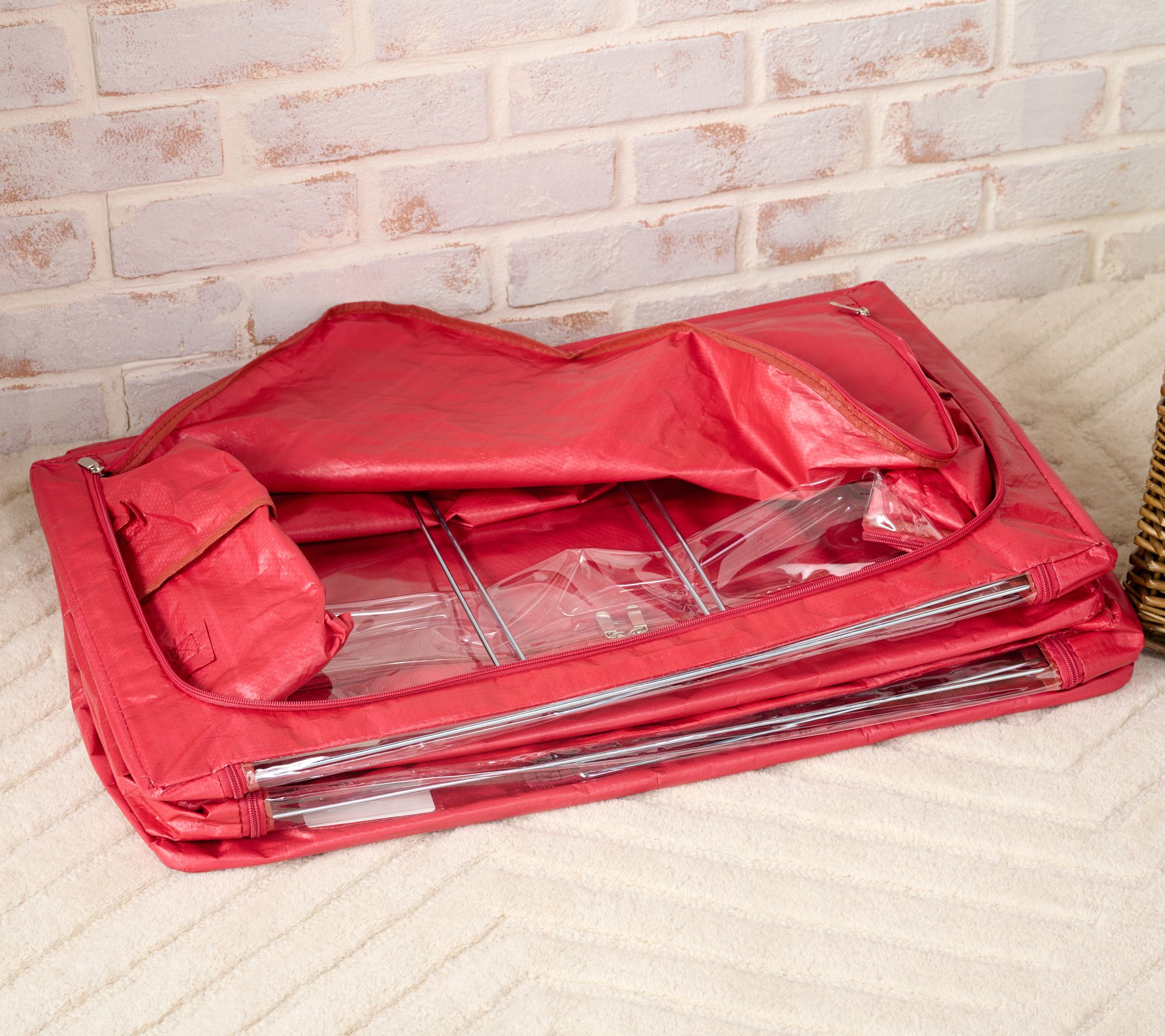 "As Is" Periea Set of 2 Jumbo Trap Storage Boxes - QVC.com