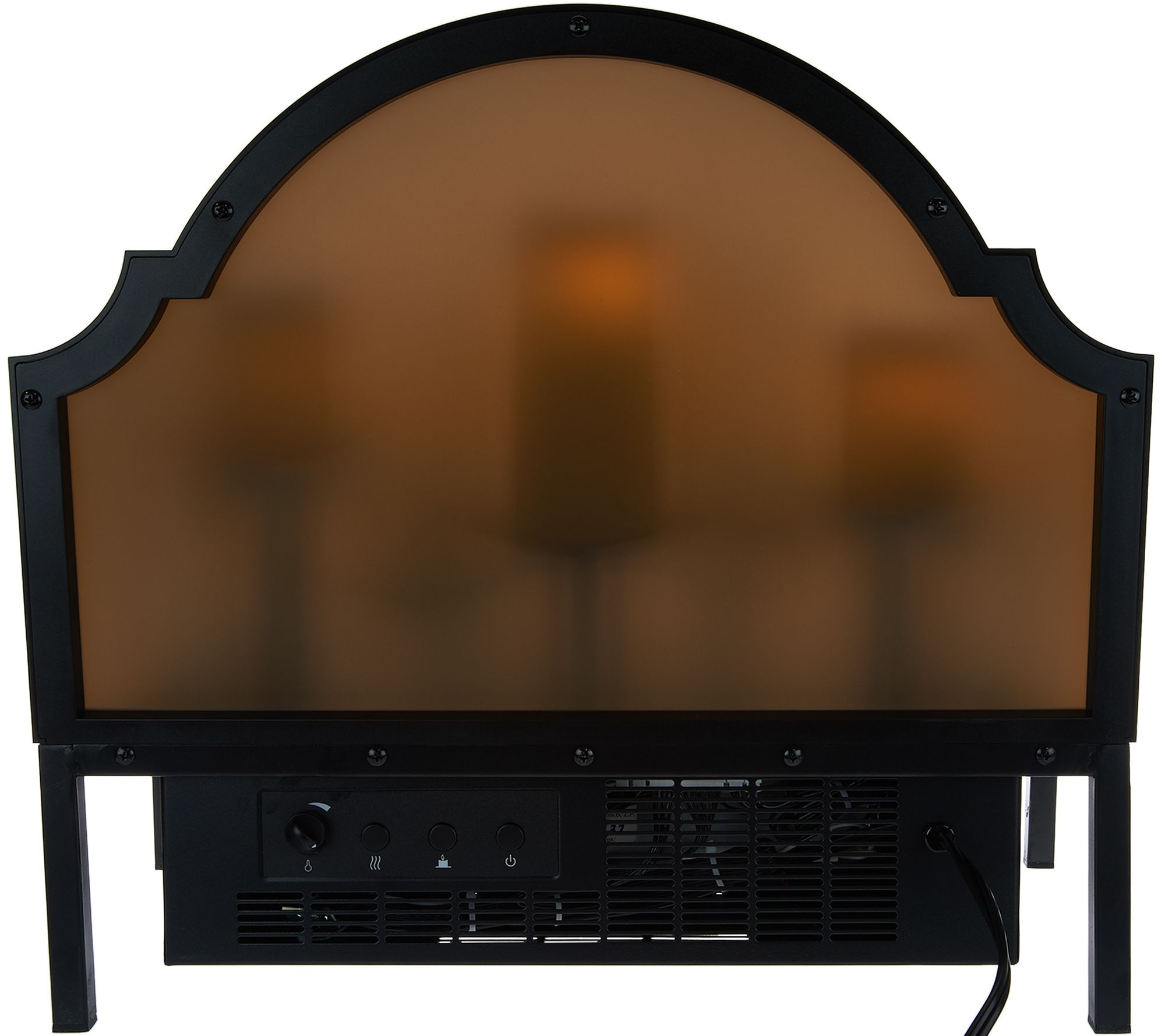 Duraflame Heated Candelabra Fireplace Insert/Display - QVC.com