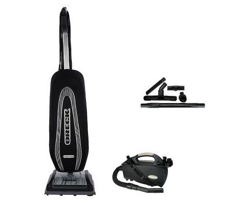 Oreck Signature Plus II Vacuum Cleaner with Handheld Canister - QVC.com