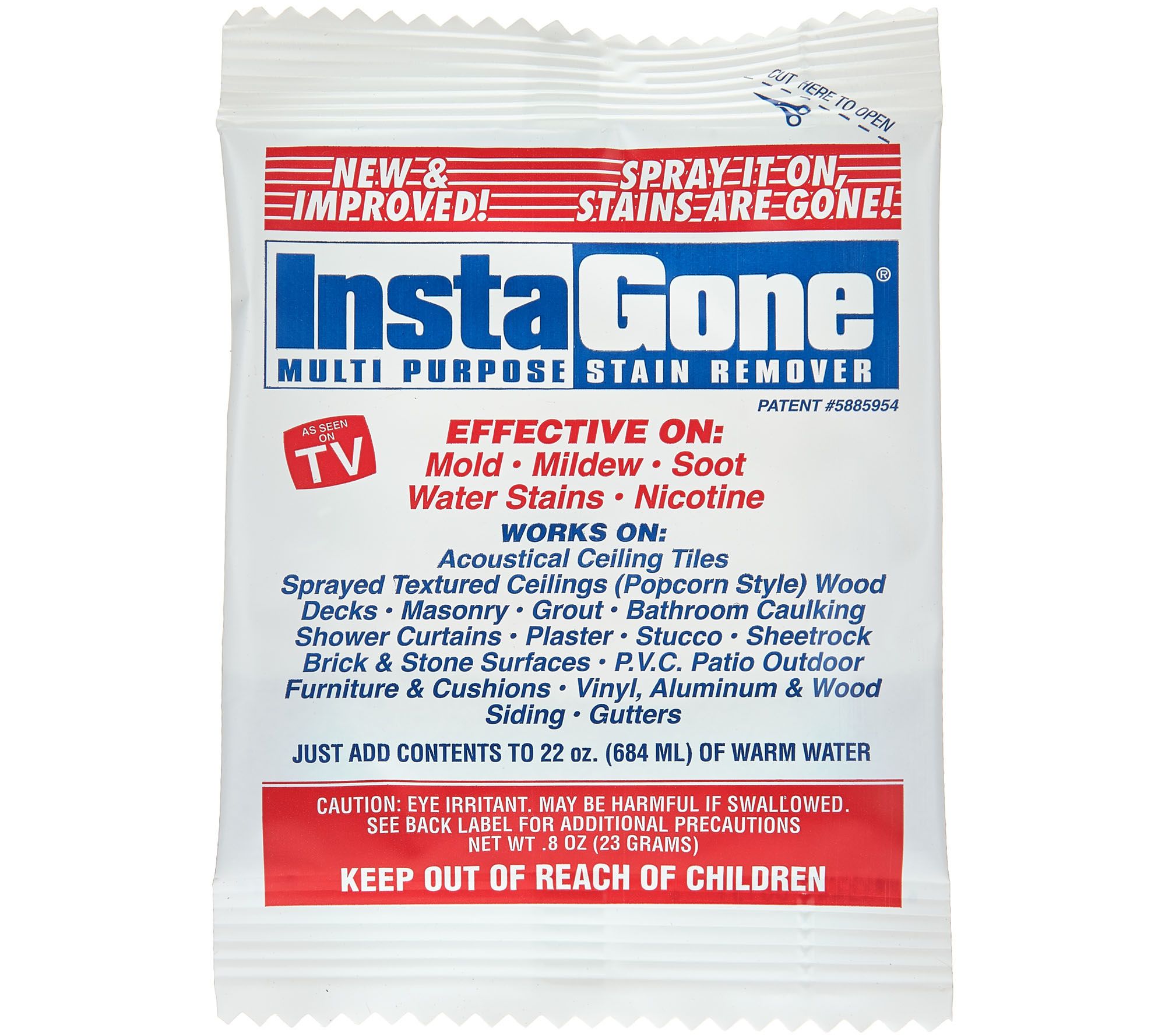 Instagone S/4 Multipurpose Stain Remover & (1) 22 oz. Spray Bottle ...