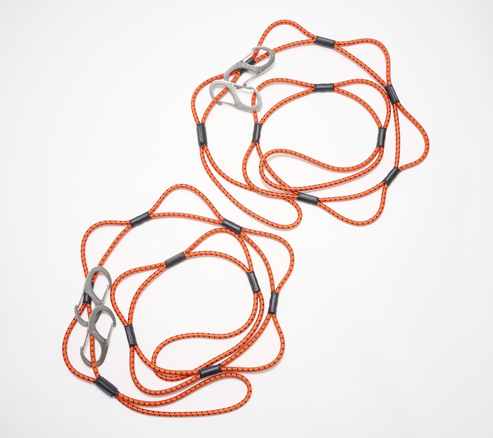 LoopRope Set of 2 5-Feet Multi-Purpose Tie Downs - QVC.com