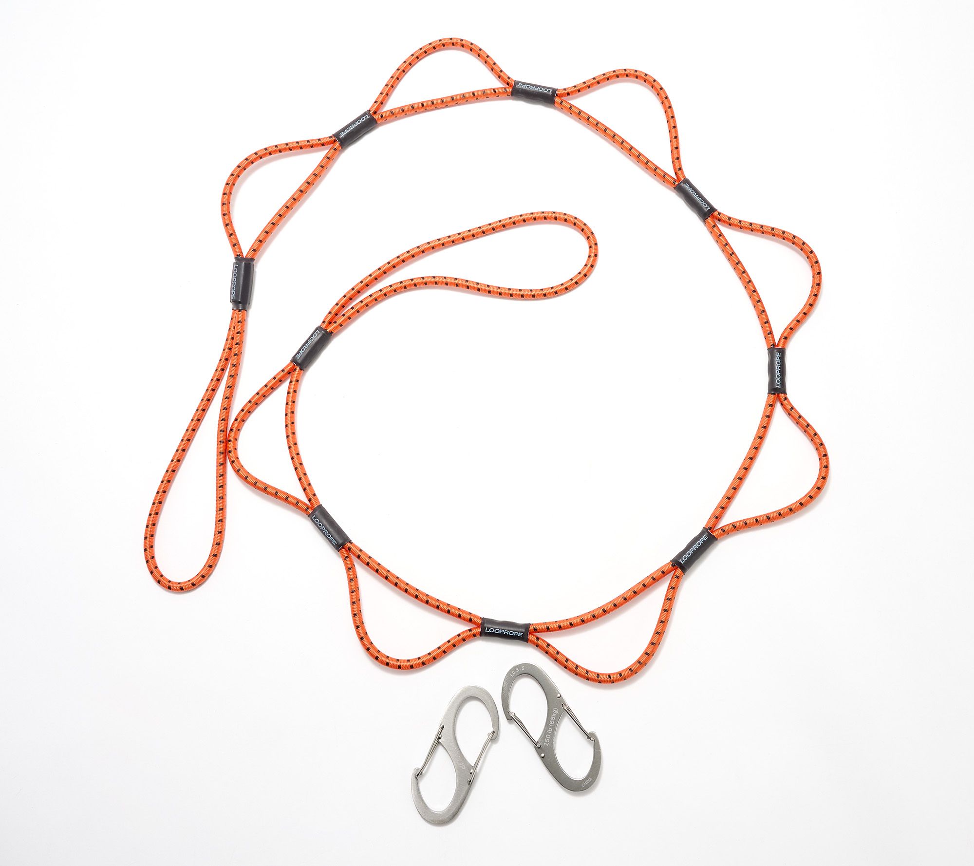 LoopRope Set of 2 5-Feet Multi-Purpose Tie Downs - QVC.com