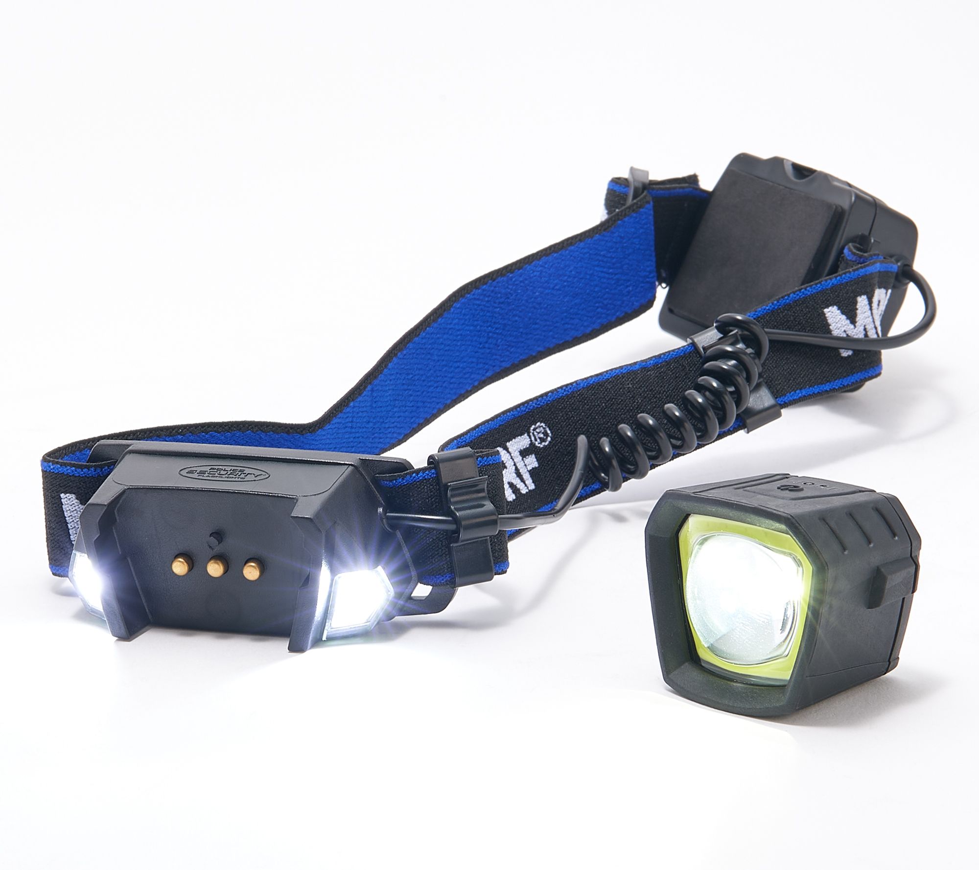 "As Is" MORF R230 3-in-1 Headlamp by Police Security Flashlights - QVC.com