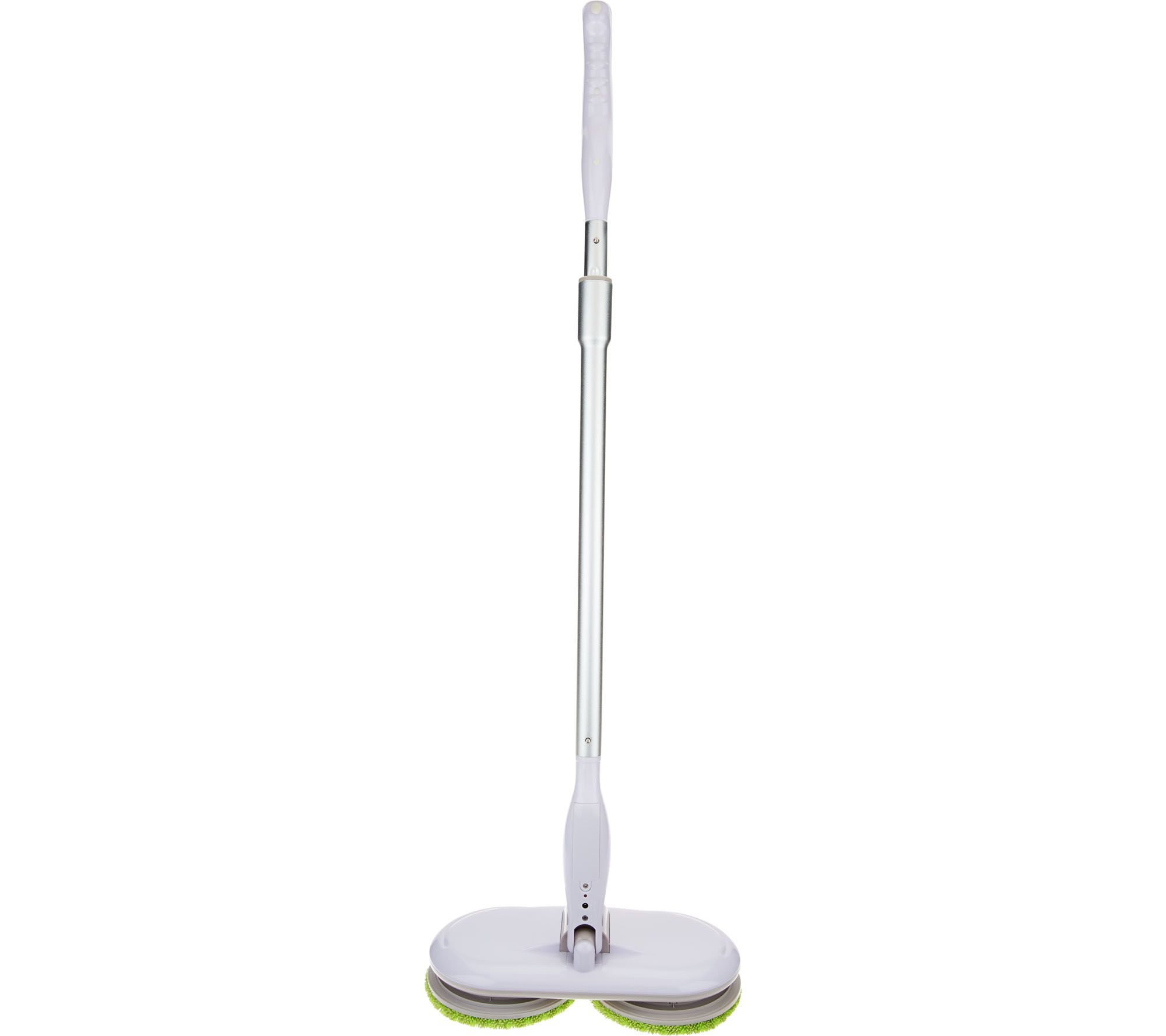 Hover Scrubber Cordless Dual Head Mop & More w/4 Microfiber Pads - QVC.com