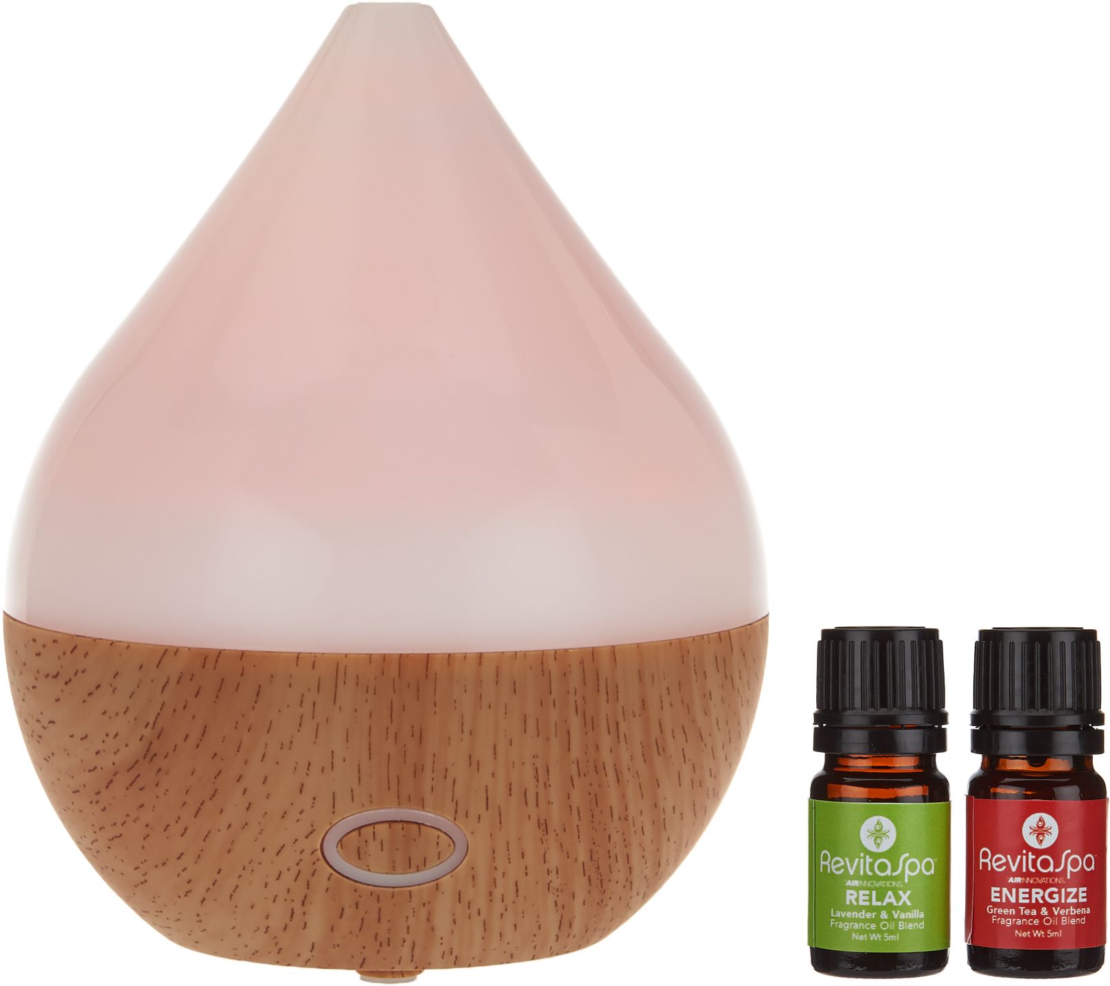"As Is" RevitaSpa Color Changing Aromatherapy Diffuser - QVC.com