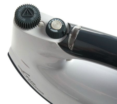 Eurosteam Steam Iron with Boiler Tank & Ceramic Soleplate - QVC.com