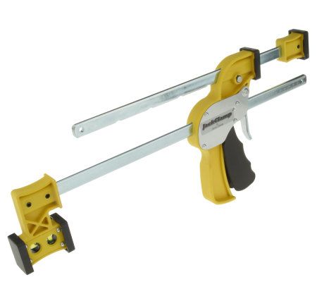 The Alpha Jack Clamp 12" Bar Clamp w/ 2 Steel Bars Bars - QVC.com