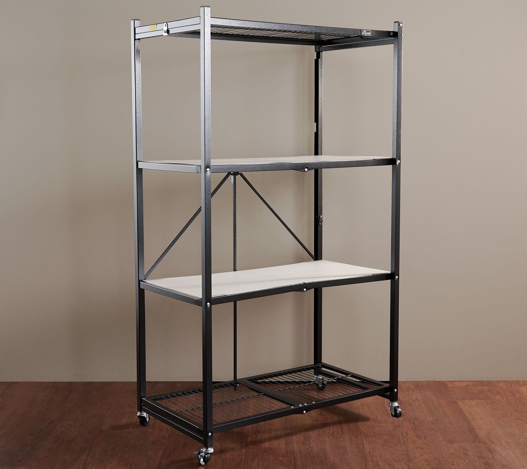 Pop-It Set of 2 Heavy Duty 4-Tier Racks with 4 Liners - QVC.com