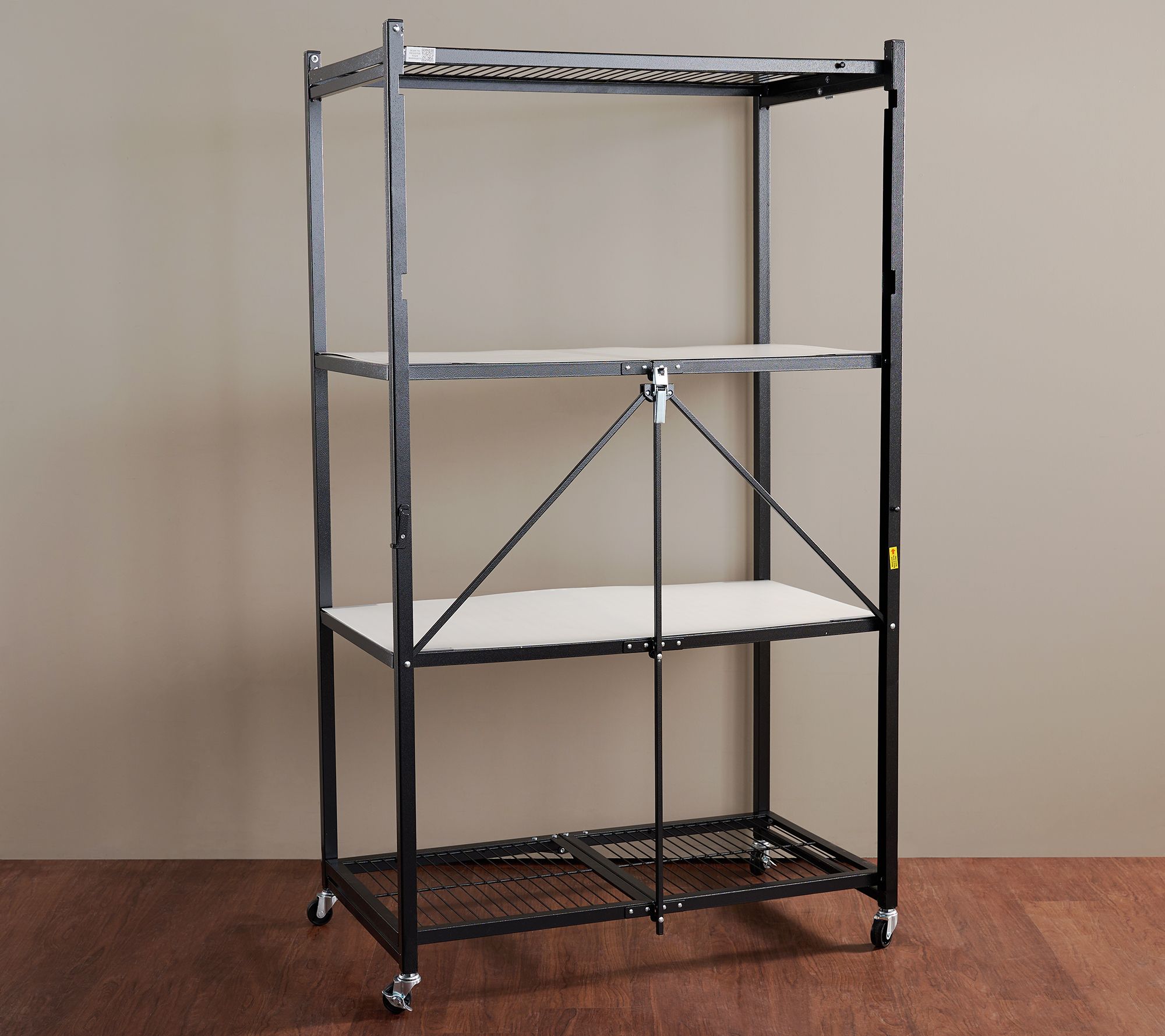 Pop-It Set of 2 Heavy Duty 4-Tier Racks with 4 Liners - QVC.com