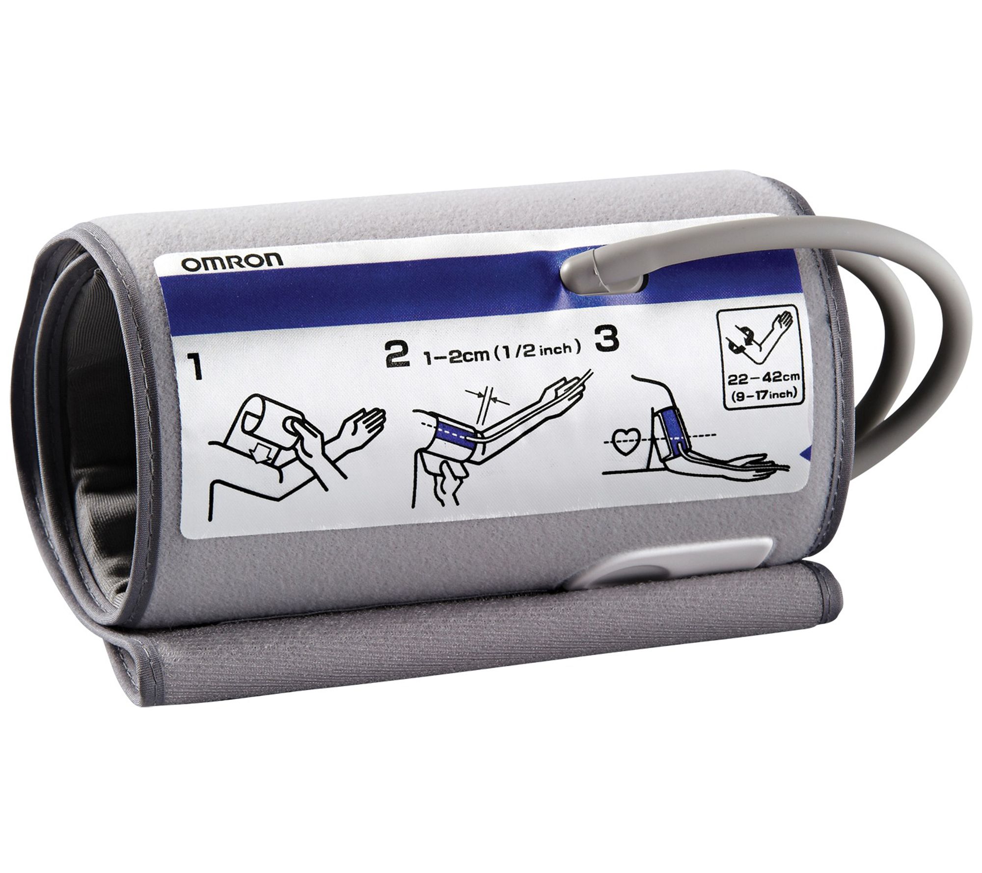 Omron 9" to 17" Wide-Range ComFit Cuff - QVC.com