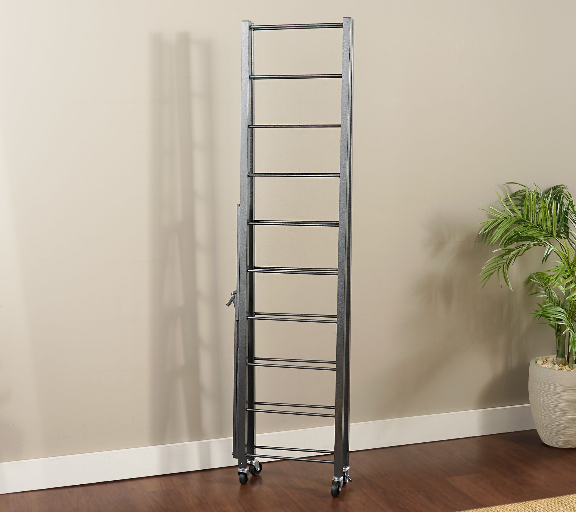 Pop-It 4 Tier Collapsible and Adjustable Storage Rack - QVC.com