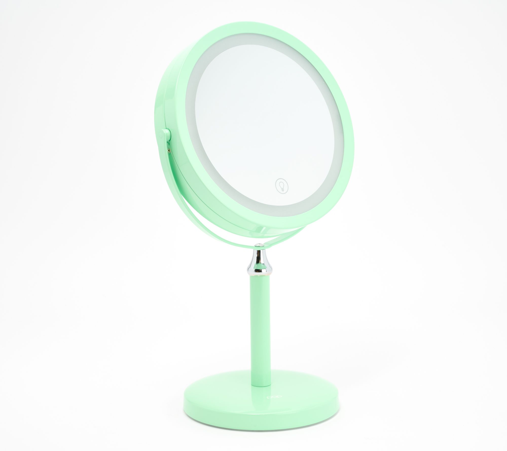 Pop Sonic 1X & 10X LED Vanity Mirror with Touch Sensor - QVC.com