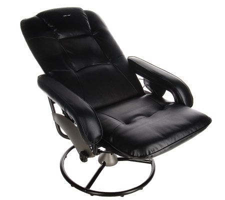 Health-O-Meter Reclining Faux Leather Massage Chair with Heat - QVC.com