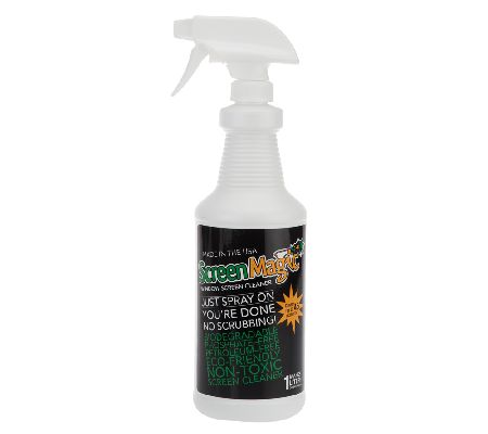 Screen Magic 15ozConcentrate Window Screen Cleaner with 32oz Pump Spray ...