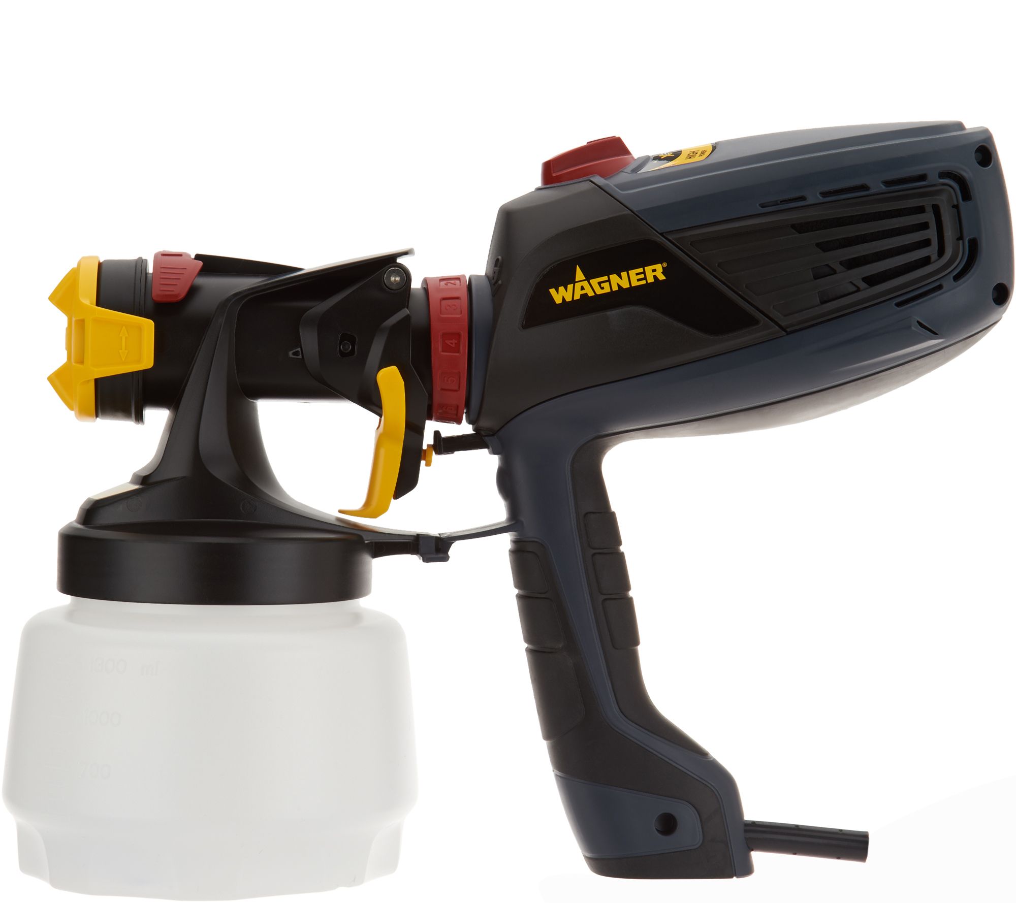 Wagner Flexio Paint Sprayer with Detail Finish Nozzle & Spray Shield ...
