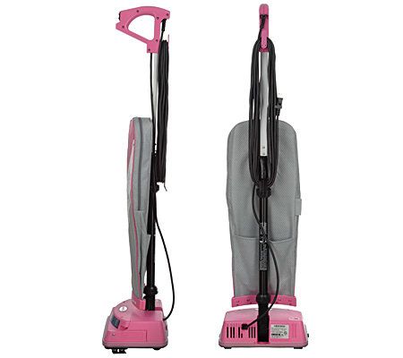 Oreck XL Ultra Special Edition Susan G. Komen 8lb.Vacuum with Canister ...