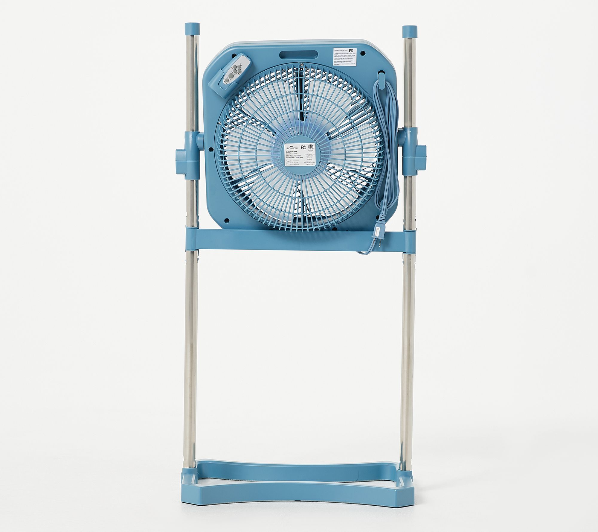 "As Is" Air Innovations 12" 3-in-1 Swirl Cool Stand Fan with Remote ...