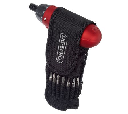 DuraPRO PalmPRO 7.2V Cordless Drill with Pull-Away Flashlight - QVC.com