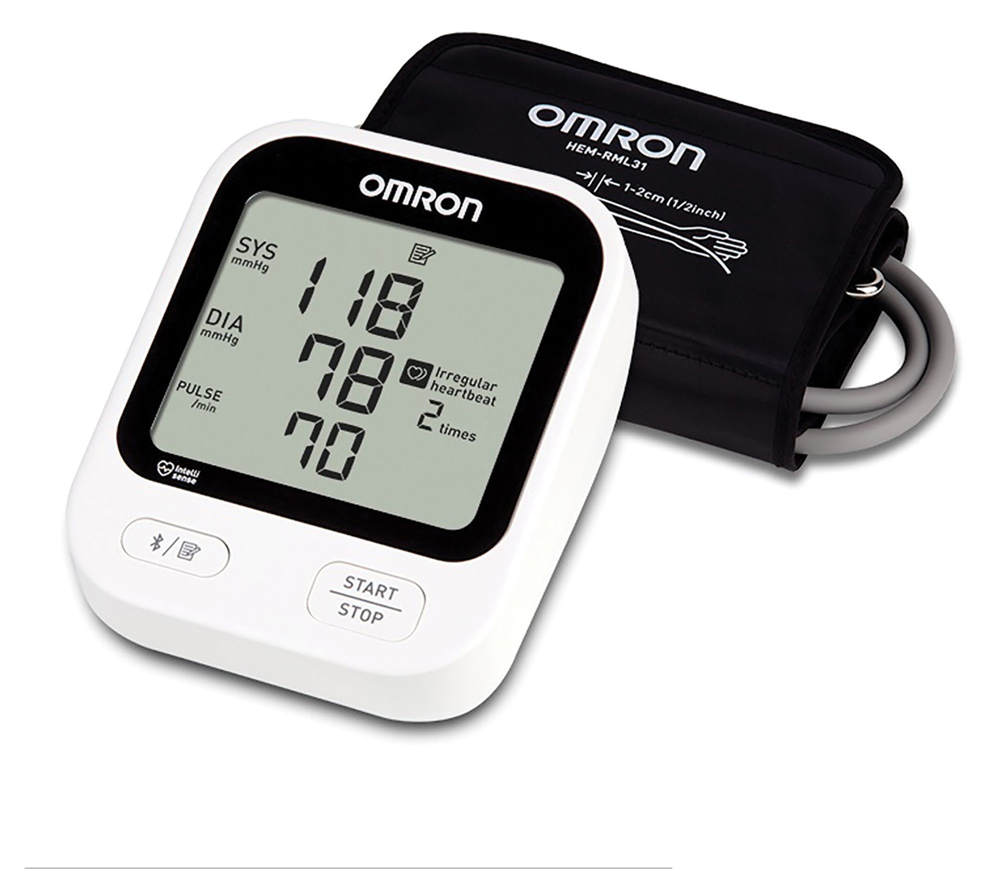 Omron 5 Series Digital Upper Arm BP Monitor with D-Ring Cuff - QVC.com