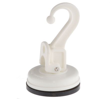 Set of 4 Double Locking Suction Cup Hooks Hooks - QVC.com