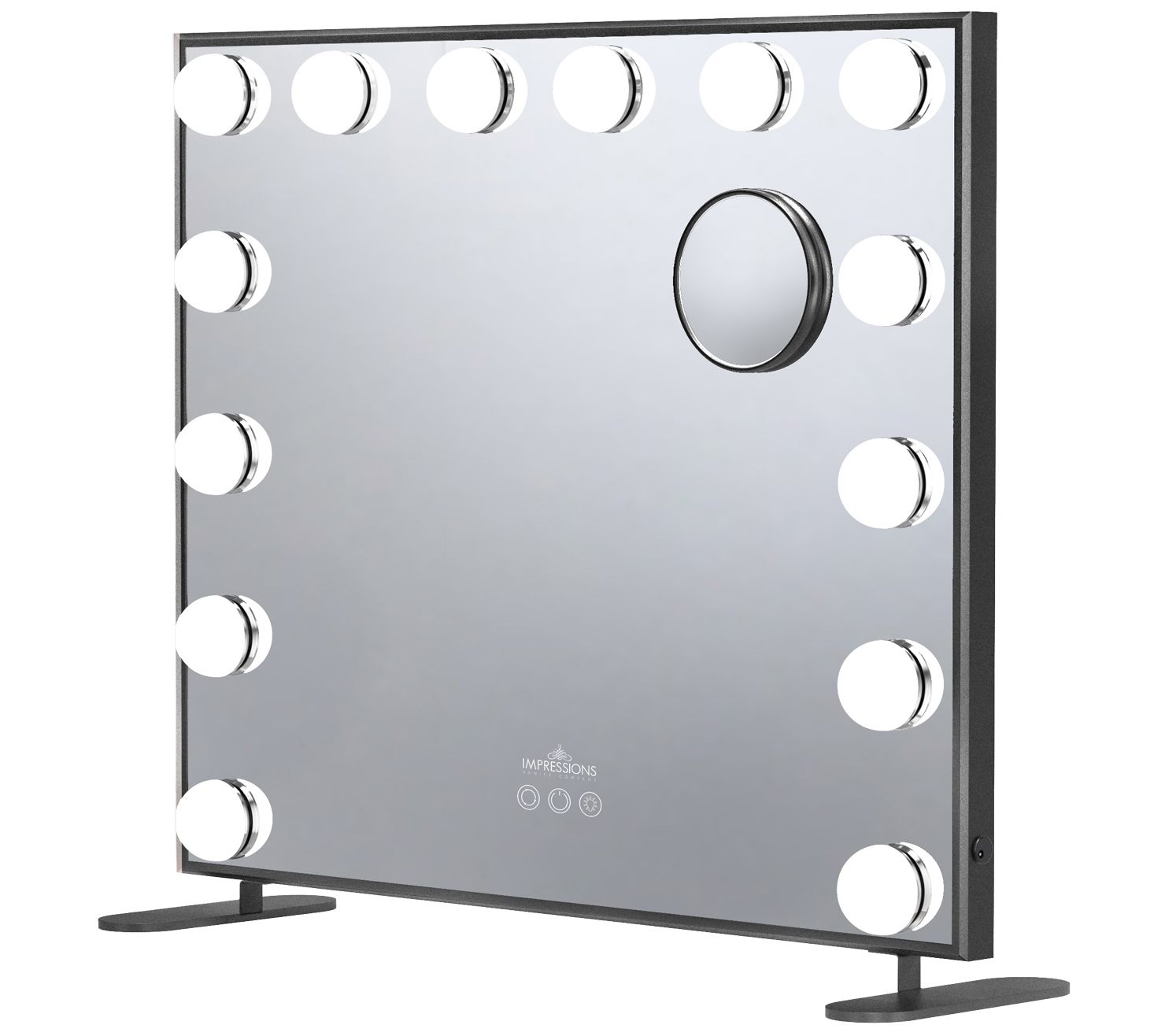 Impressions Hollywood Tri-Tone Plus Makeup Mirror - QVC.com