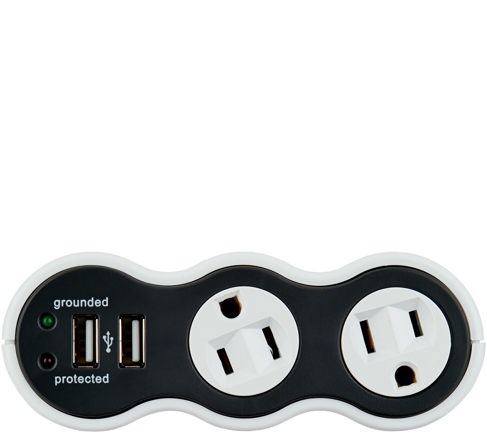 S/2 PowerCurve Mini Surge Protector by 360 Electrical - QVC.com