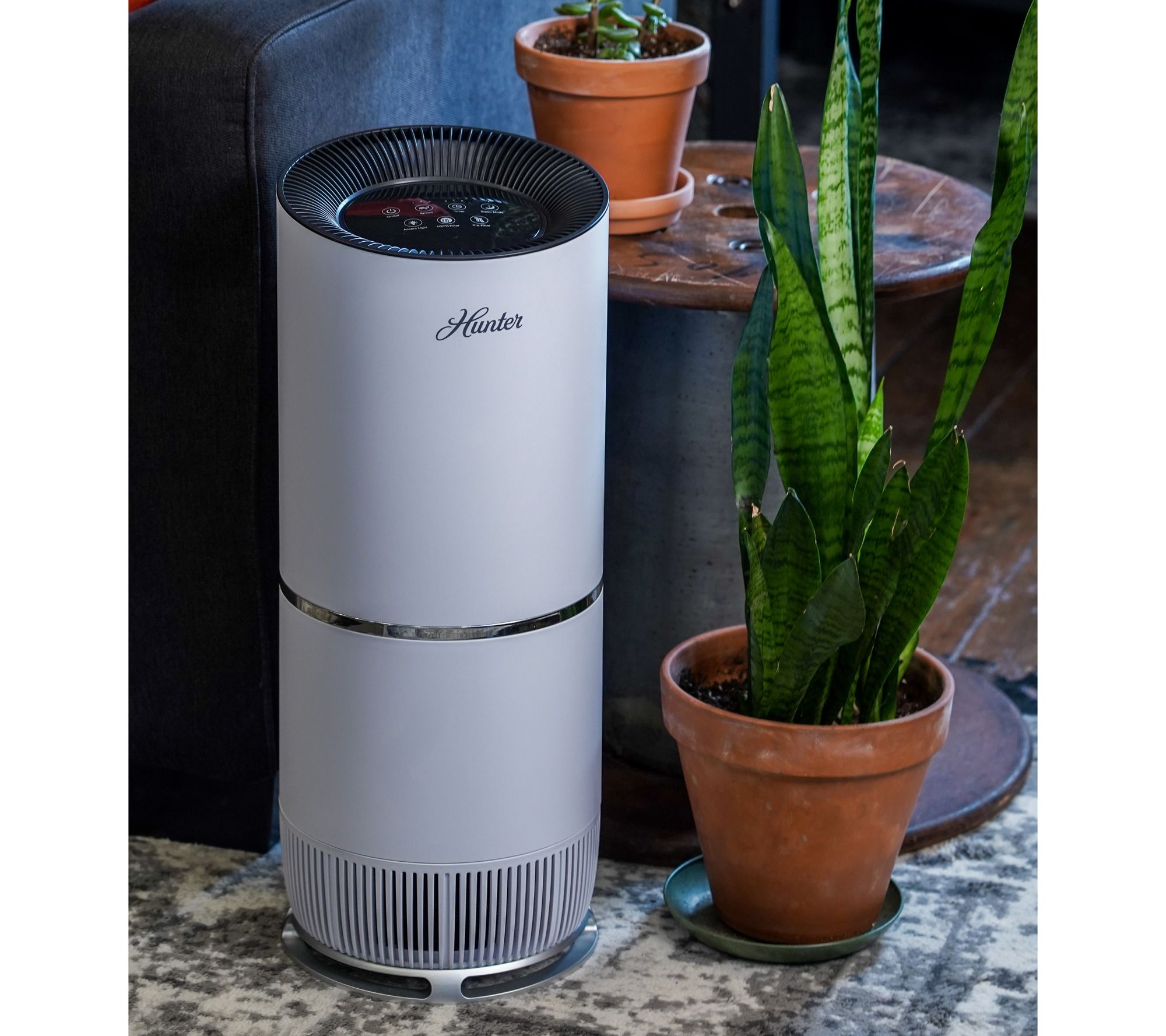 Hunter Hp670 True Hepa Digital Tall Tower Air Purifier Reviews ...