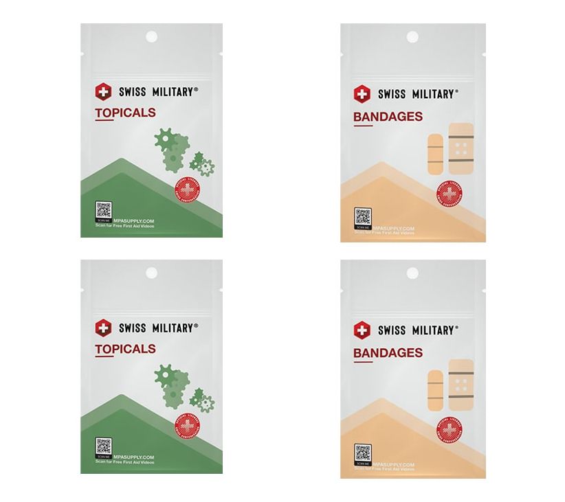 Swiss Military First Aid Refill Kit - QVC.com