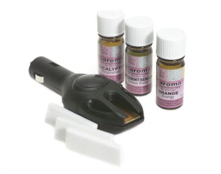 Caroma Aromatherapy Car Diffuser with Oils - QVC.com