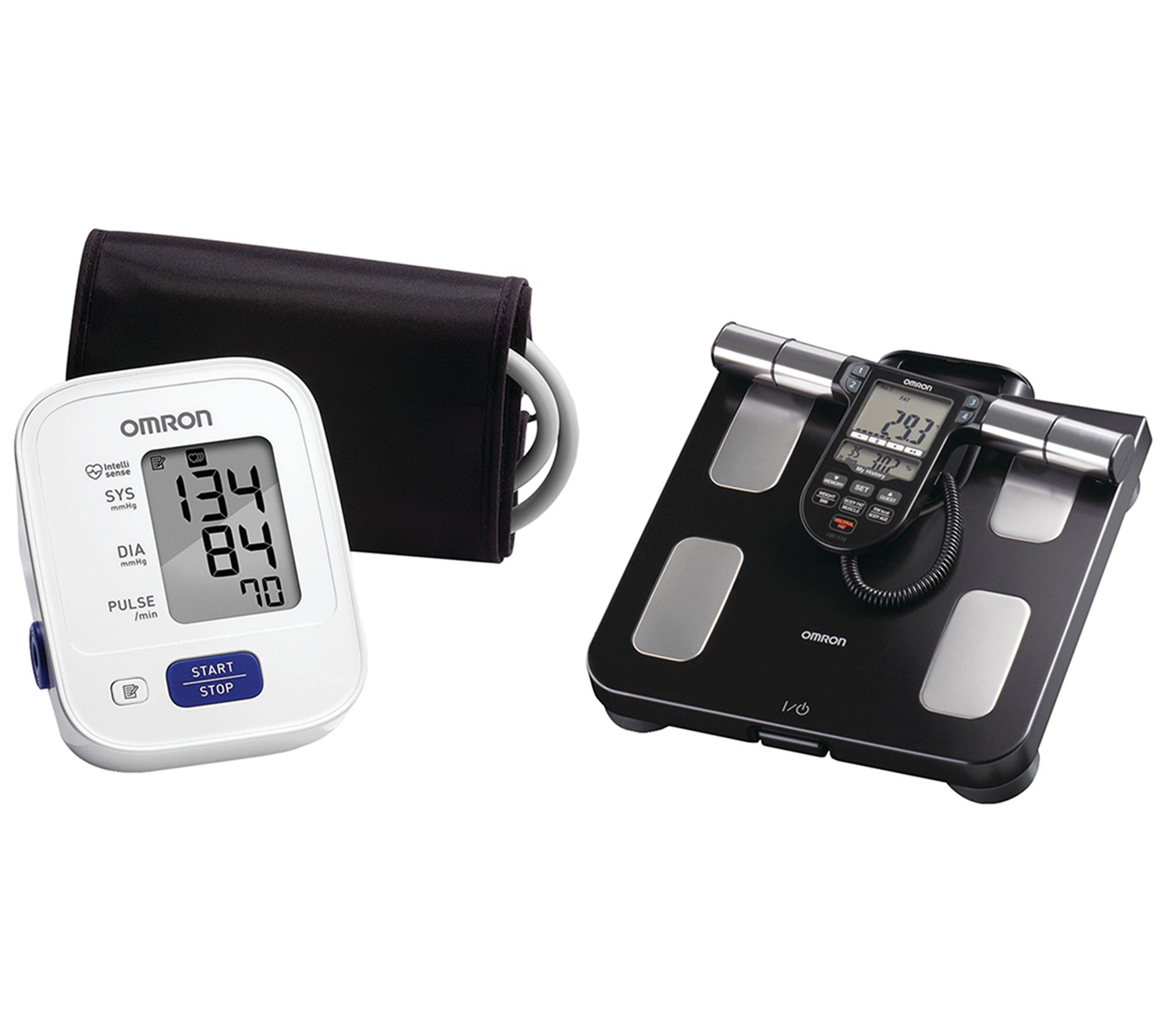 Omron Full-Body Sensor Scale & Arm Blood Pressure Monitor - QVC.com