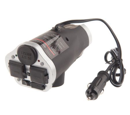 I-Tec 200 Watt Power Inverter With USB Port - QVC.com