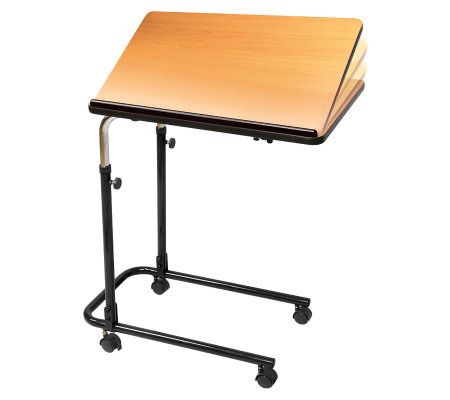 Carex Home Overbed Table - QVC.com