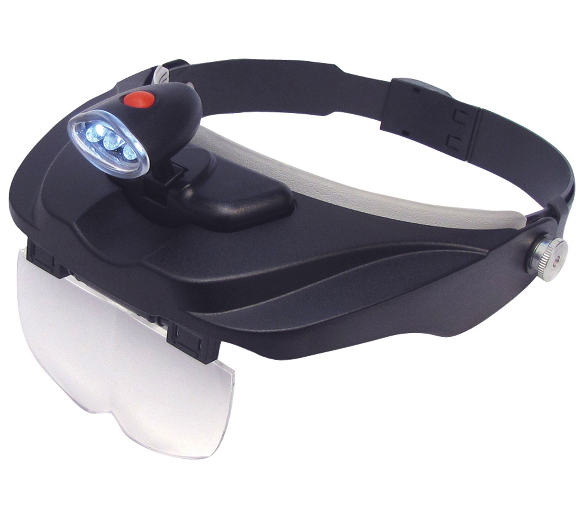 Carson Optical MagniVisor Deluxe LED Head VisorMagnifier - QVC.com