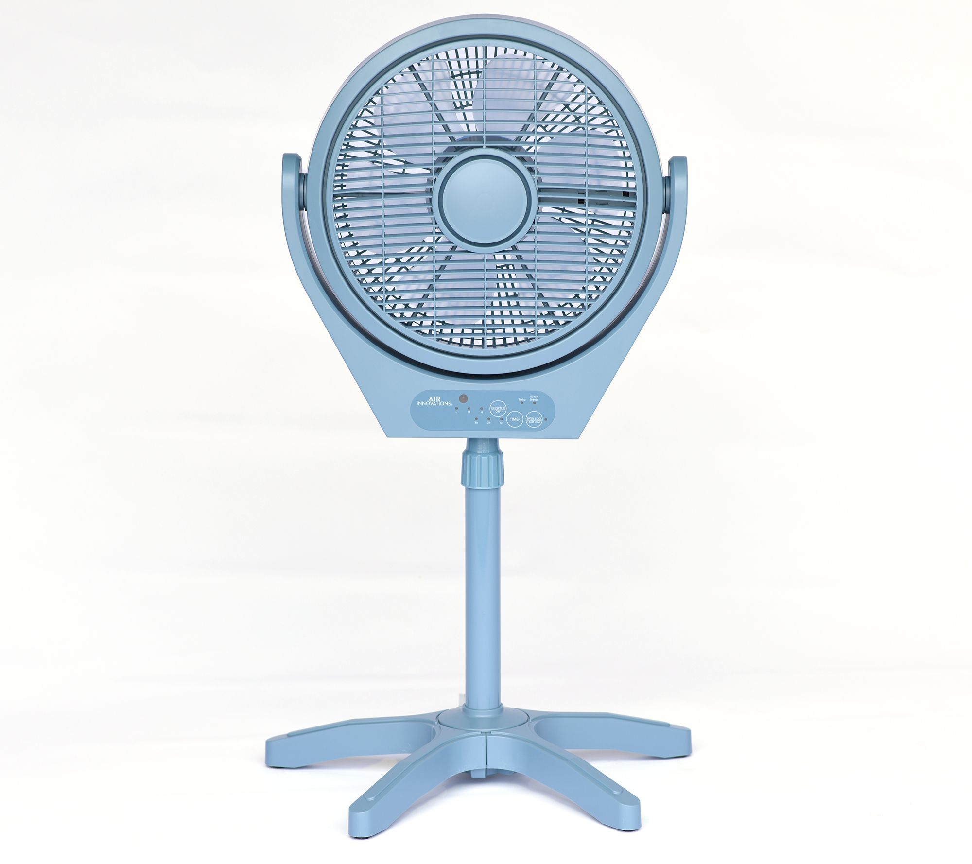 "As Is" Air Innovations 12" 3-in-1 Swirl Cool Stand Fan with Remote ...