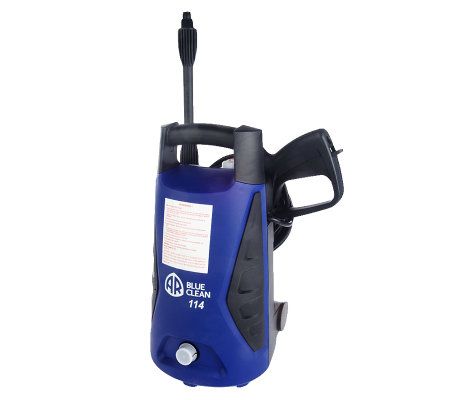 Blue Clean 1300 PSI Pressure Washer with Accessories - QVC.com