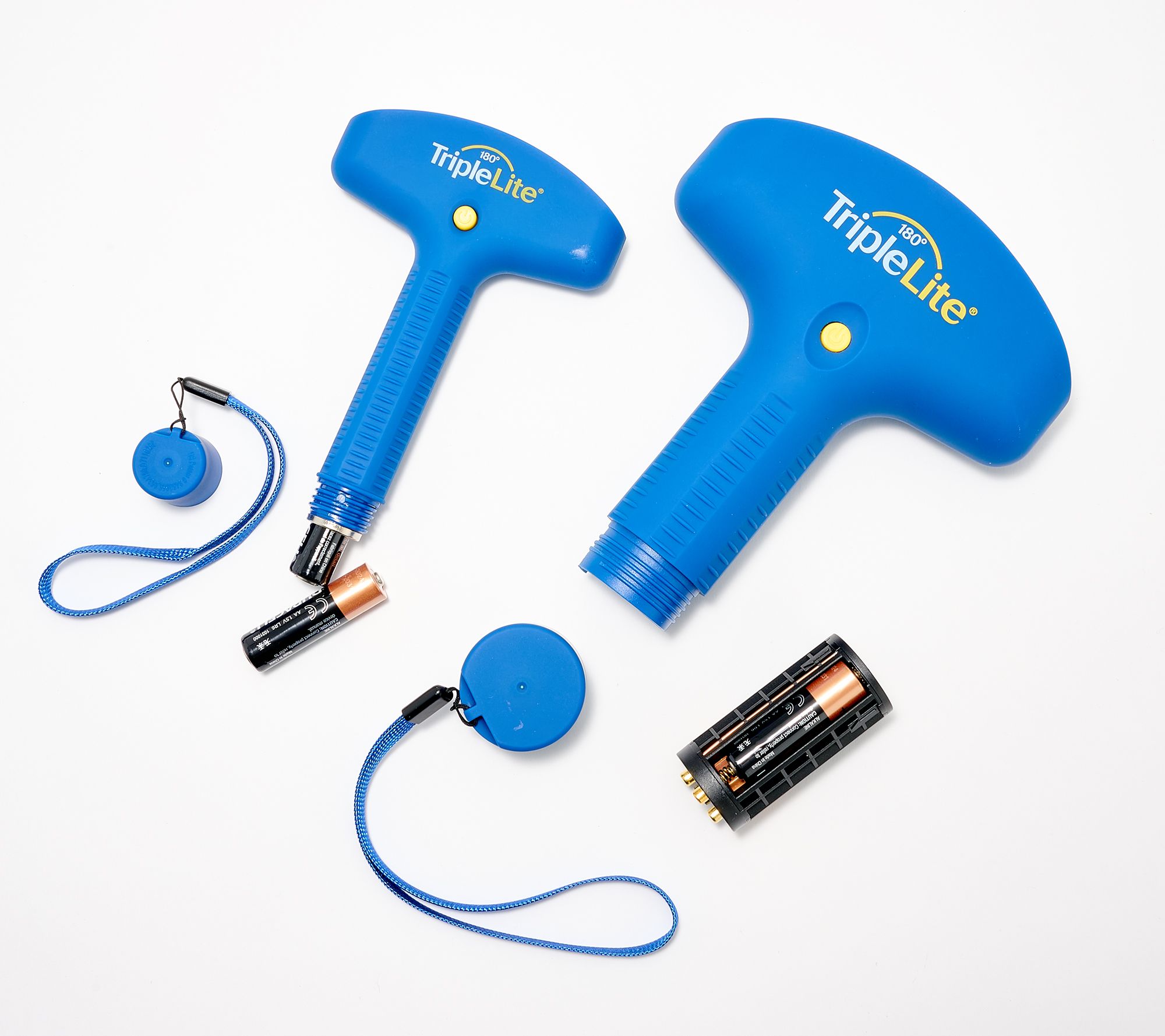 Triplelite Set of 2 XL and Mid Flashlights w/ Batteries - QVC.com