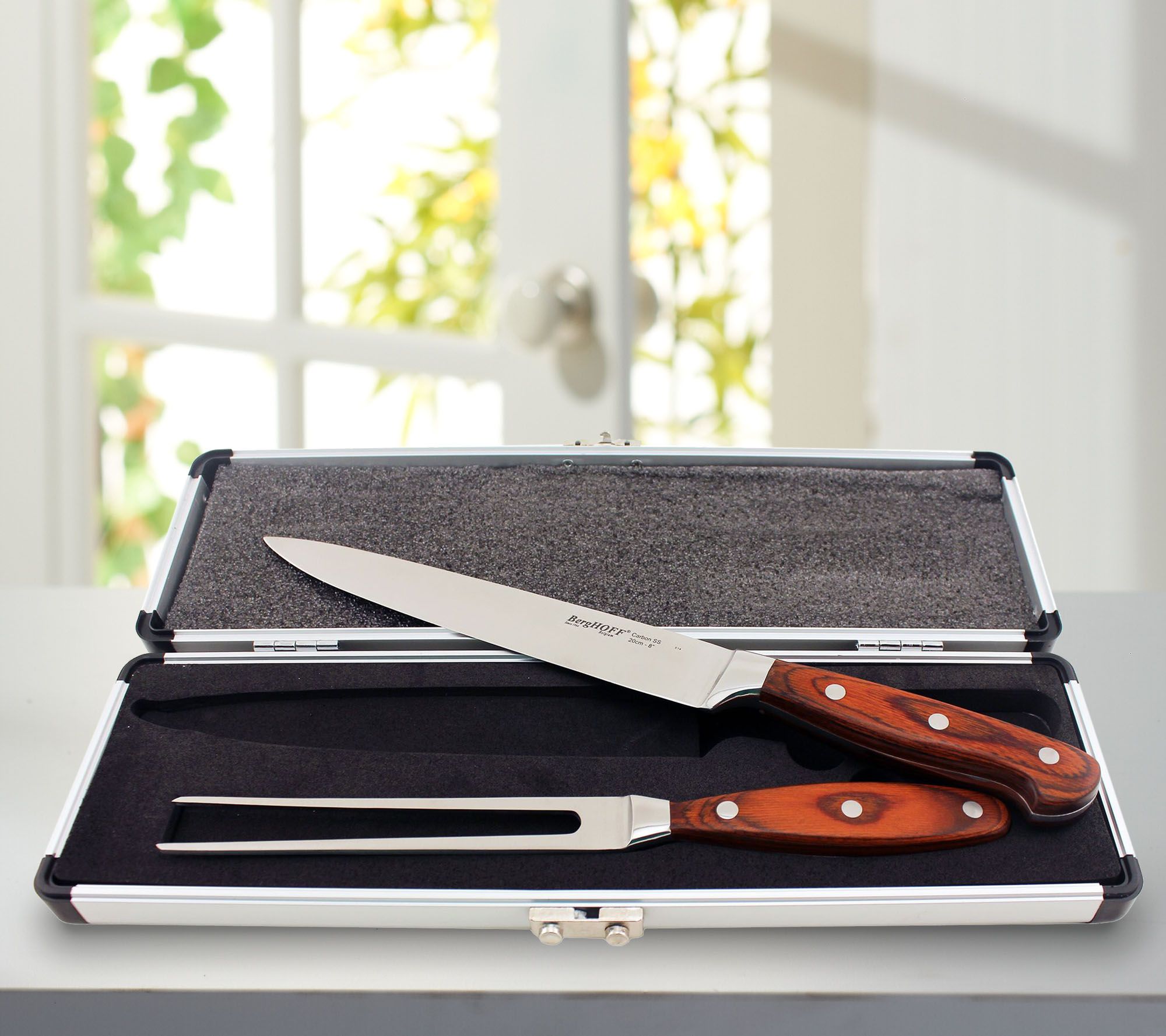 BergHOFF Pakka 2-Piece Carving Set - QVC.com